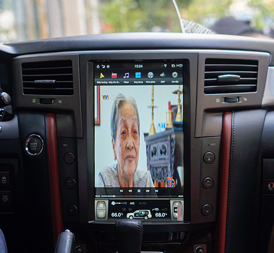 màn hình android cho tesla lexus lx570